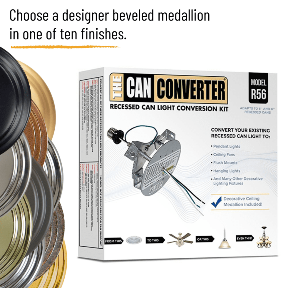 Can Light Conversion Kit for Can Light Conversion - TheCanConverter