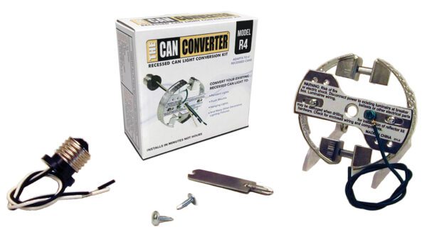 4 Inch Recessed Light Conversion Kit, 4" Recessed Lighting Kit, R4